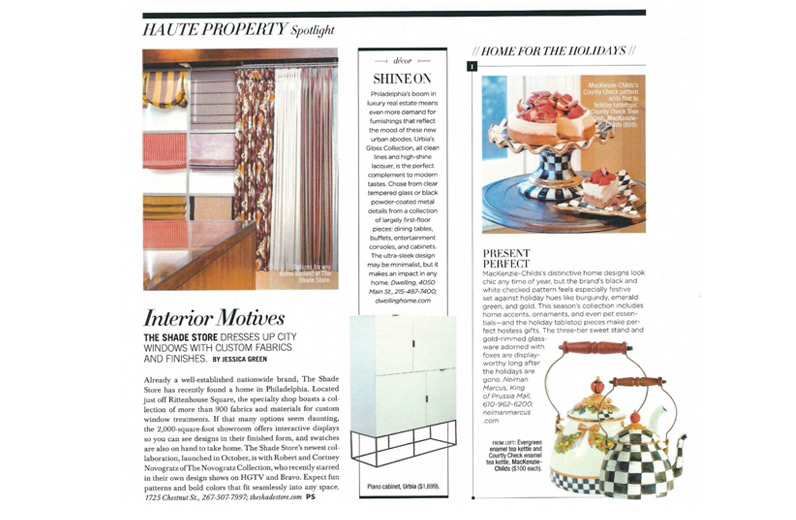 In the Press | Articles, Features & Videos | The Shade Store